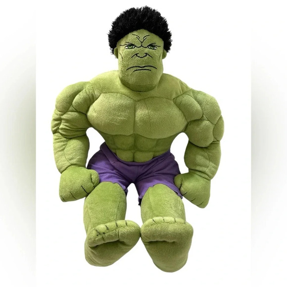 Marvel | Toys | Marvel Incredible Hulk Large Plush 24 Stuffed Avengers ...